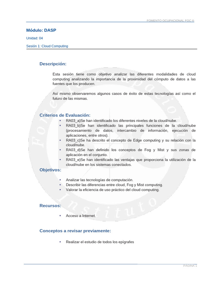 DASP_U04_Sesion01_Resolucion_Cloud | PDF | Computación en la nube | Internet de las Cosas