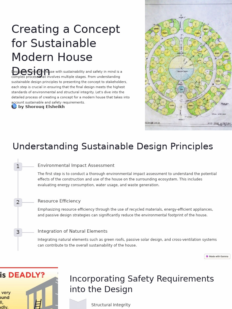 Sustainable Modern House Design Guide | PDF | Efficient Energy Use ...
