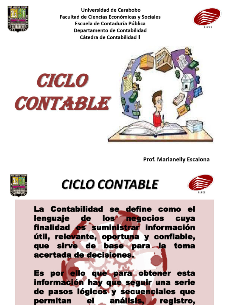 Tema 5. Ciclo Contable | PDF | Contabilidad | Servicios financieros