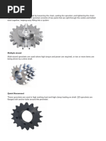 What Is Sprocket, 18 Types of Sprockets | PDF | Mechanical Engineering ...