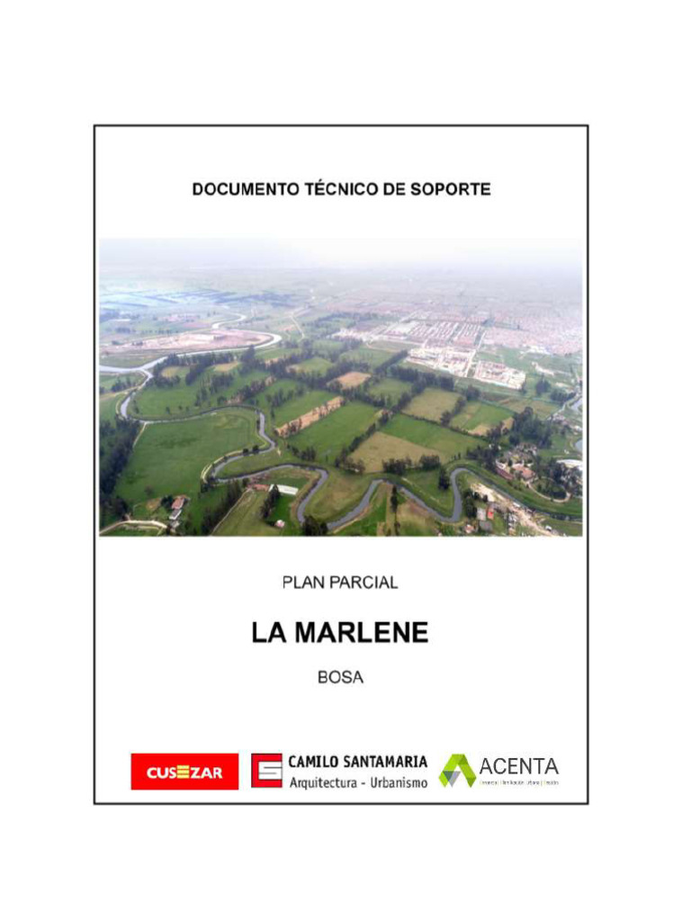 Dts Plan Parcial La Marlene 1 | PDF