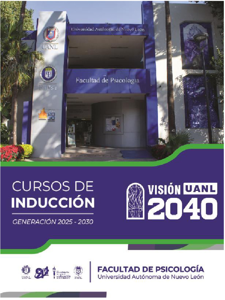 Inducción A Psicología Uanl 2025 Pdf Sicología Aprendizaje