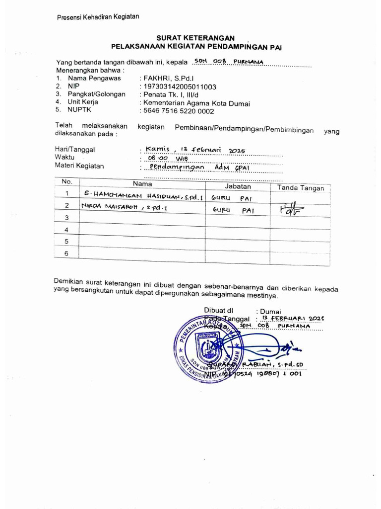 Instrumen Penilaian GPAI | PDF