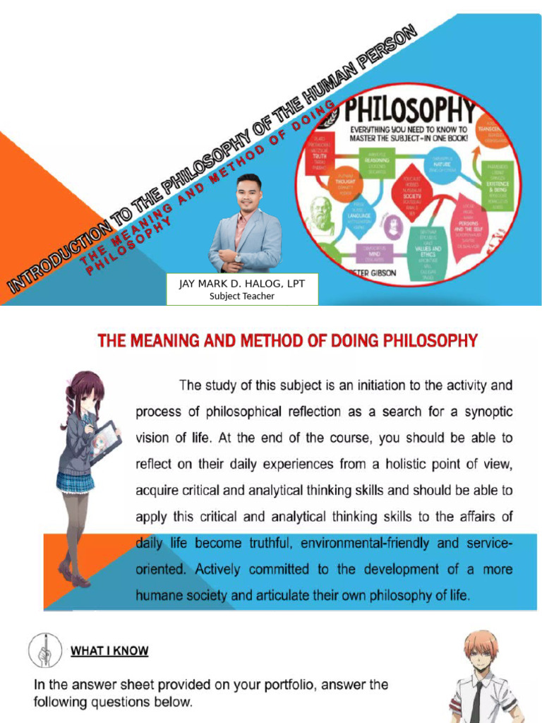 PHILO PPT WEEK 1 | PDF