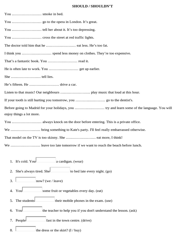 Guidelines for Dos and Don'ts | PDF