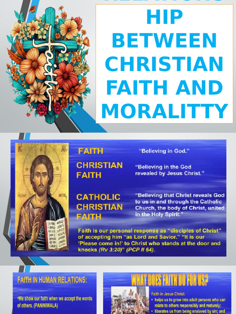 Christian Mor. 4th Midterm | PDF