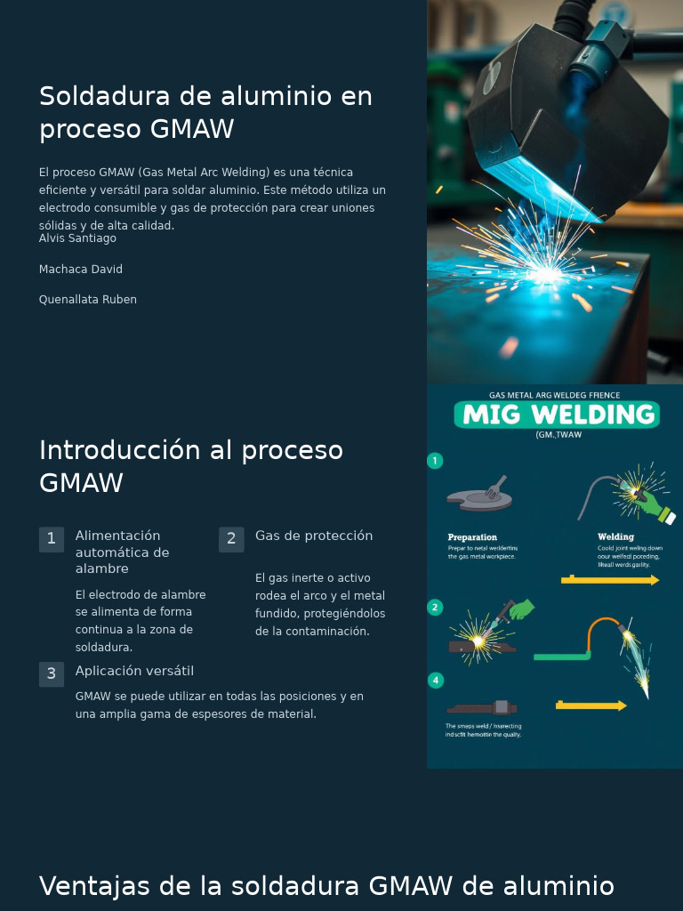 Soldadura-de-aluminio-en-proceso-GMAW | PDF | Soldadura | Construcción