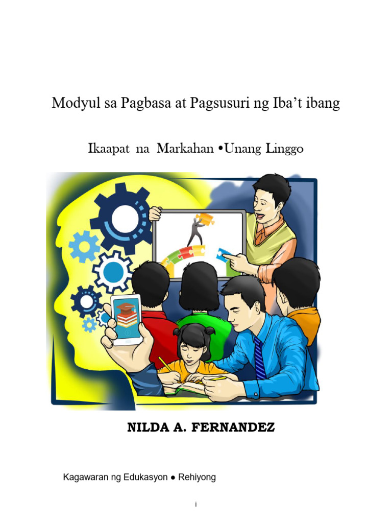 FIL-11 Q4 W1 Pagbasa-At-Pagsusuri Fernandez Bgo | PDF