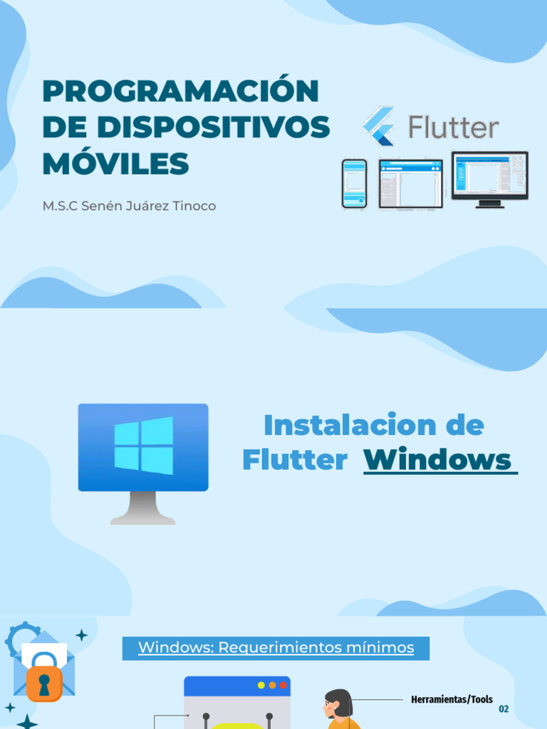 M4 - 5 Introducción a Flutter | PDF | Mac OS | Aplicación movil
