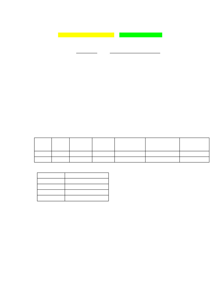 Introductory Chemistry Tutorial Sheet | PDF