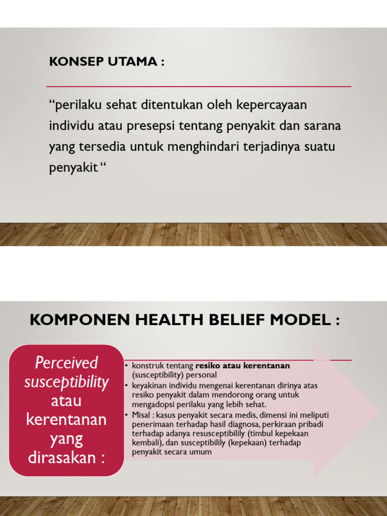 Health Belief Model | PDF