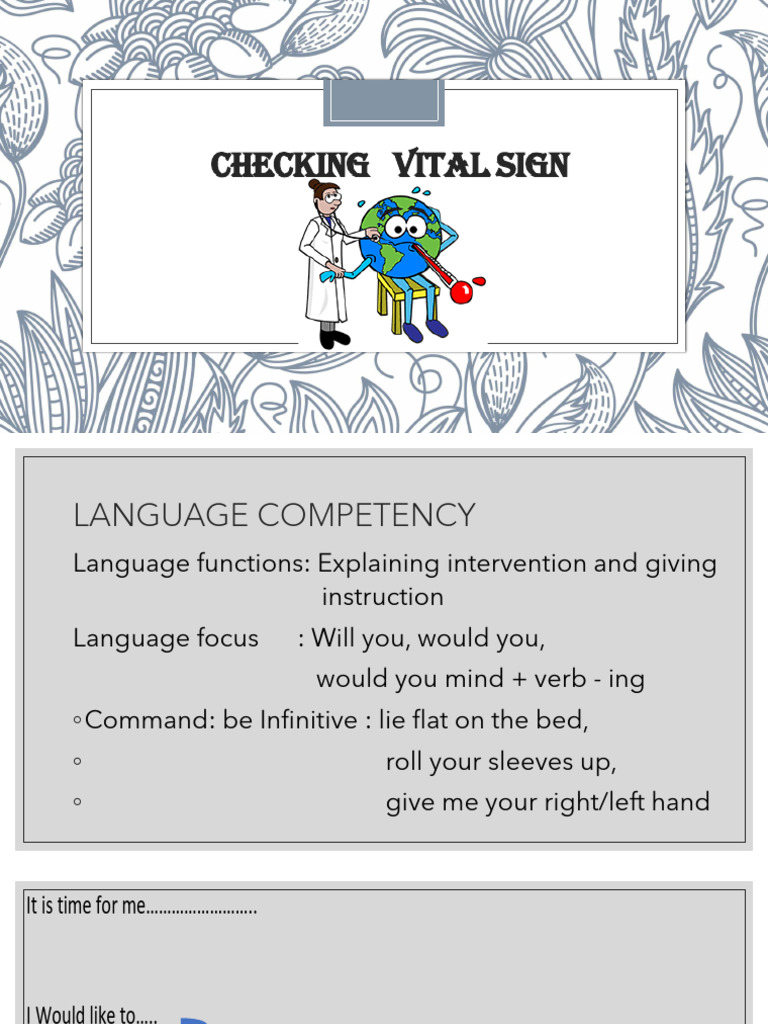 Checking Vital Sign | PDF