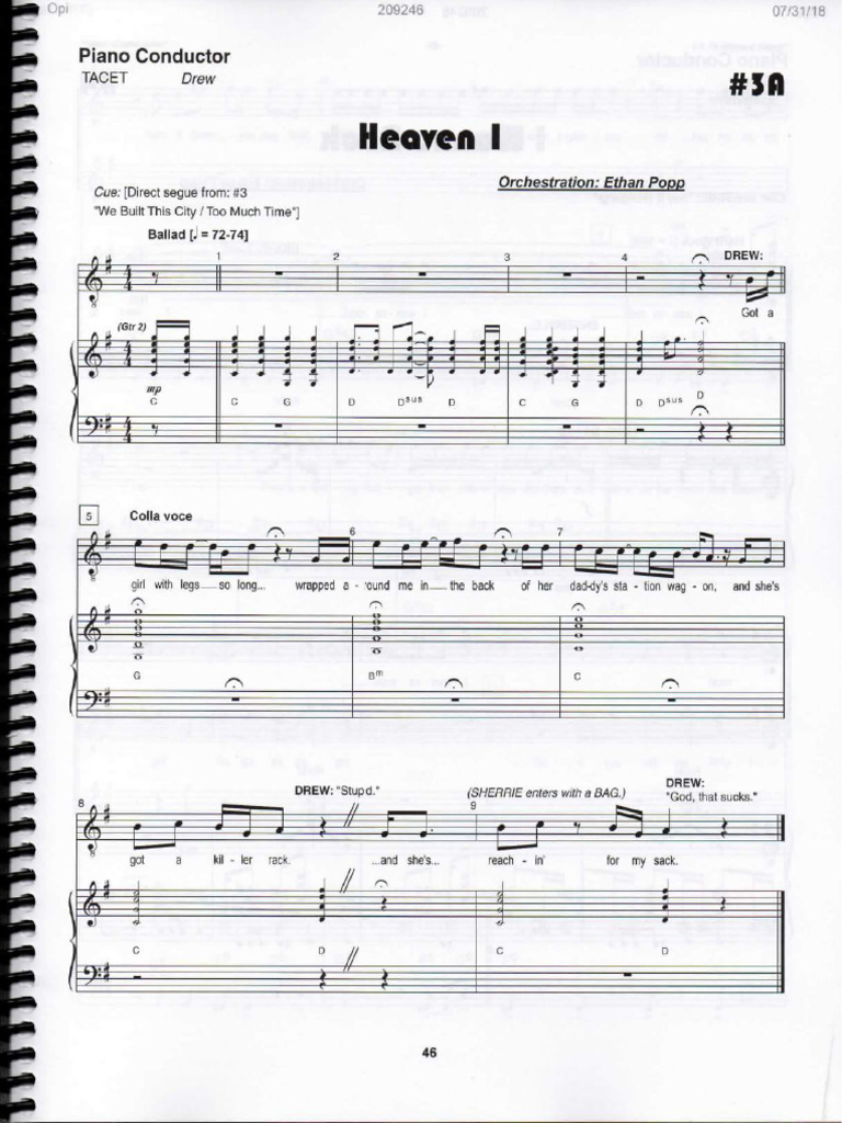 Piano Conductor Sheet Music Guide | PDF