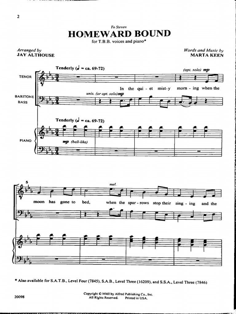 HOMEWARD BOUND | PDF