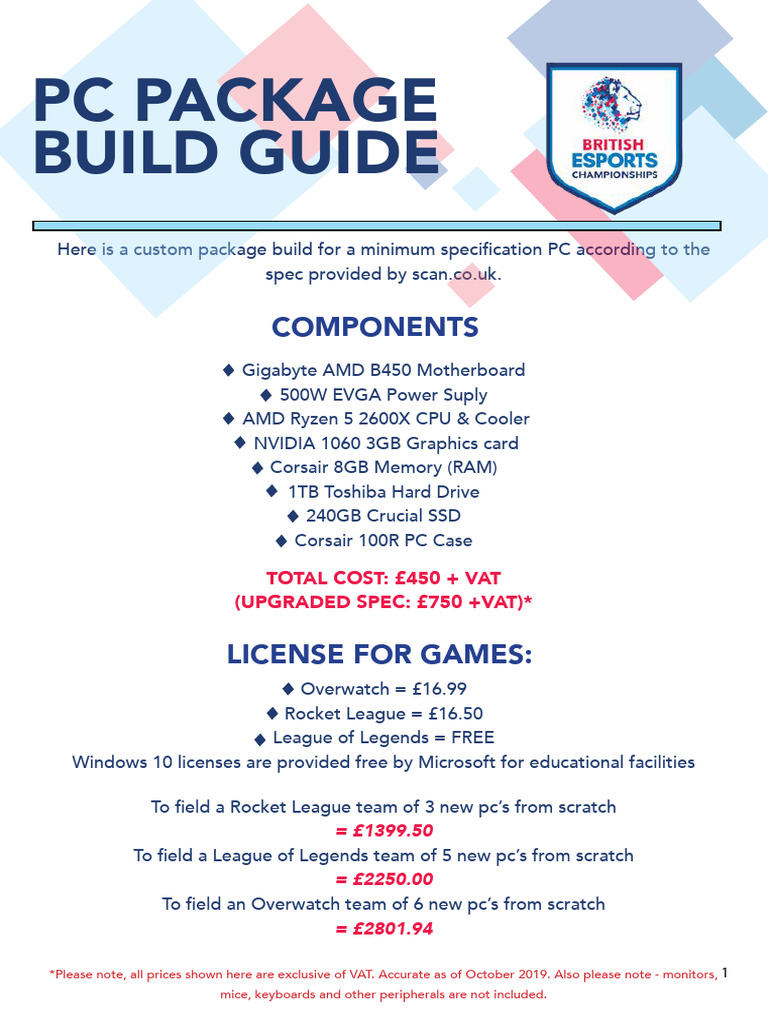PC Build Guide v3 | PDF