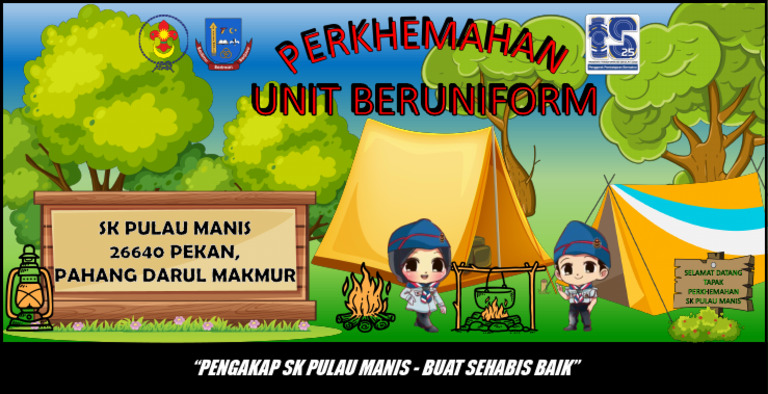 Banner Perkhemahan Pengakap | PDF