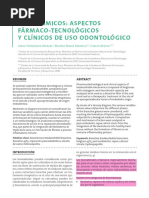 Biocerámicos en Endodoncia: Aplicaciones y Beneficios | PDF