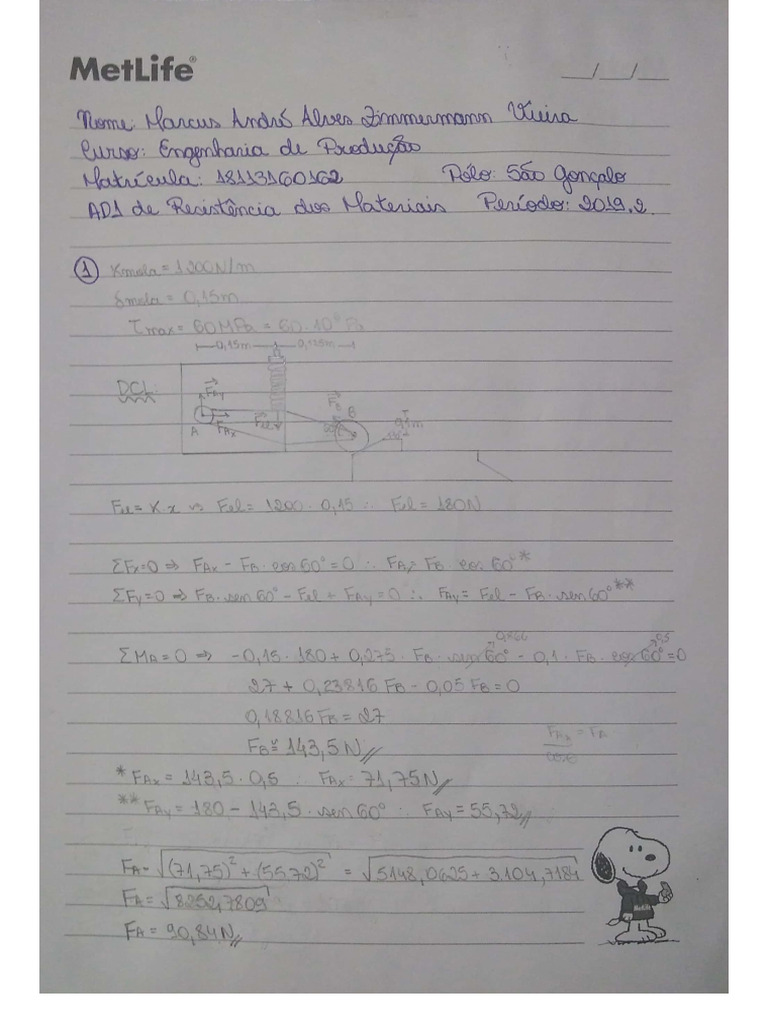 Ad1 2019-2 Respostas | PDF