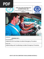 Implement Coordinate Accident Emergency Procedures | PDF | Emergency ...