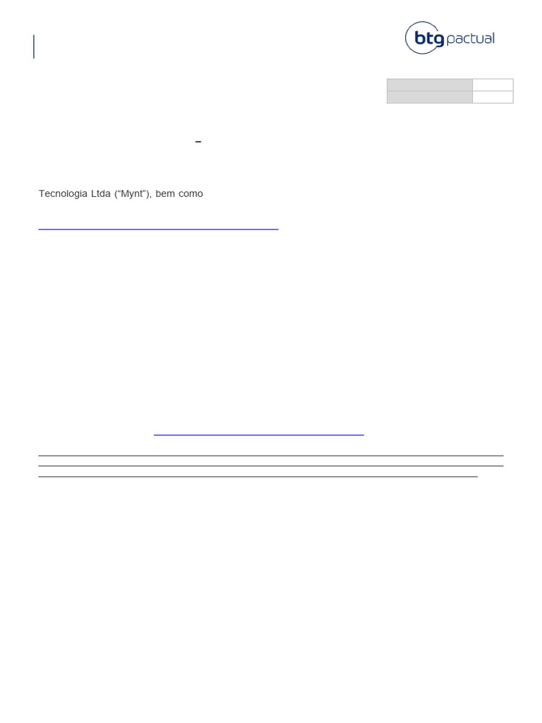 Termo de Opt-In Mynt Crypto | PDF | Informação | Política de privacidade