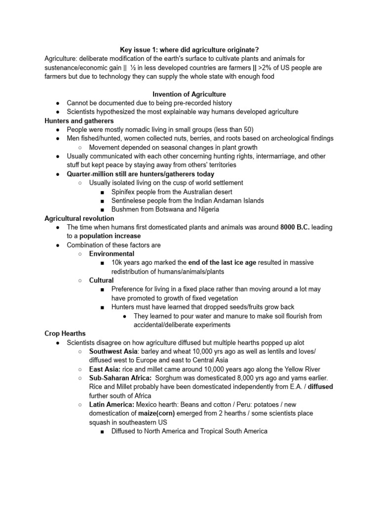 APHG Textbook Pg. 347-357 | PDF | Agriculture | Agricultural Machinery