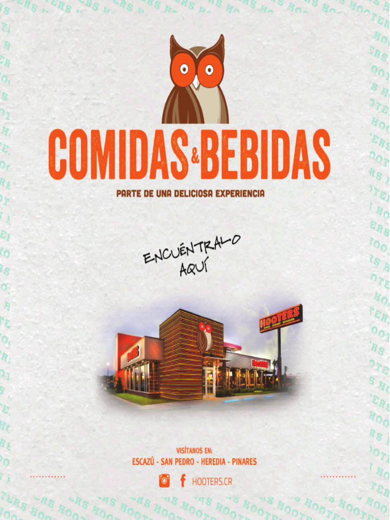 Menu Hooters | PDF