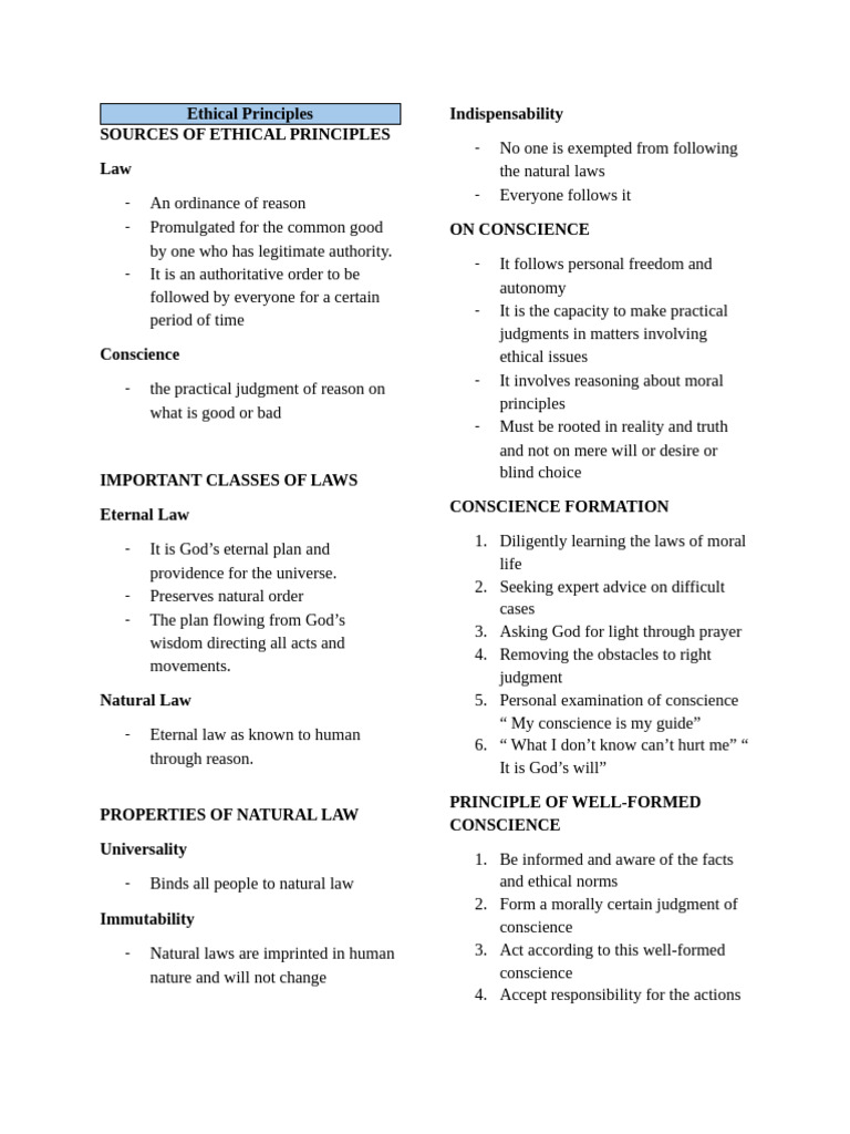 Bioethics M2 Ethical Principles | PDF | Consent | Conscience