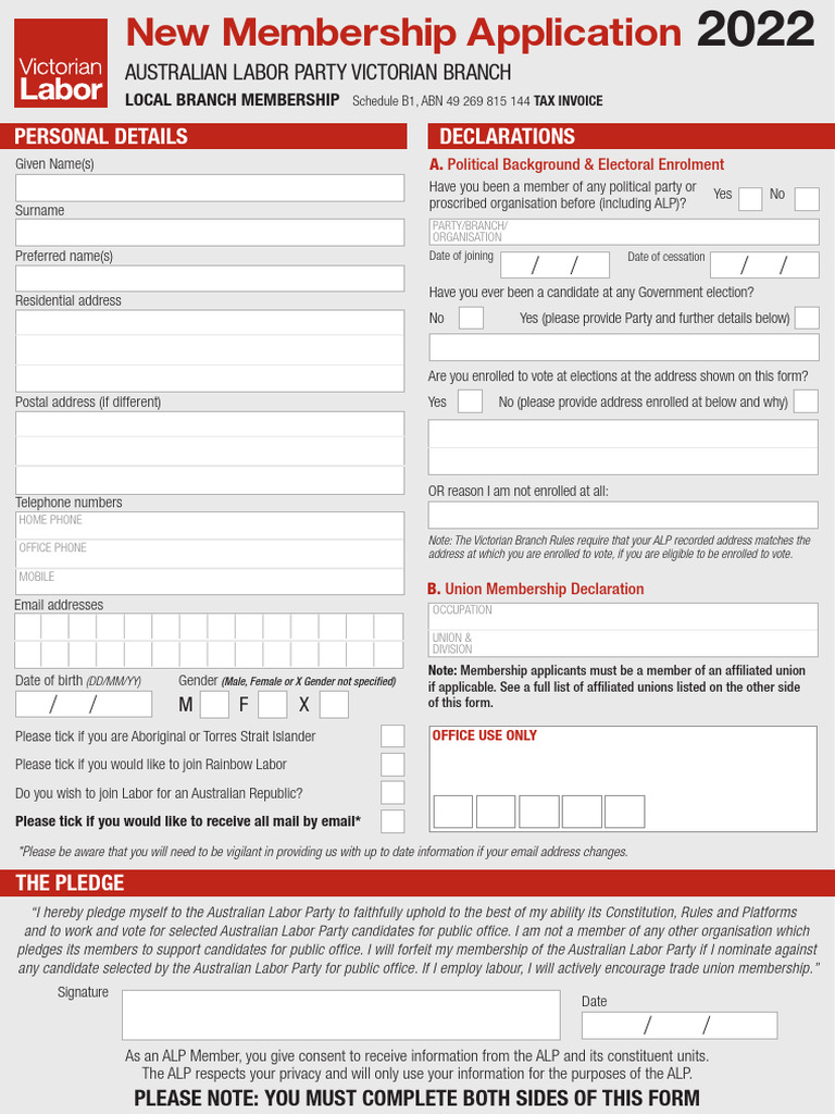 Local Member 2022 | PDF | Australian Labor Party | Credit Card