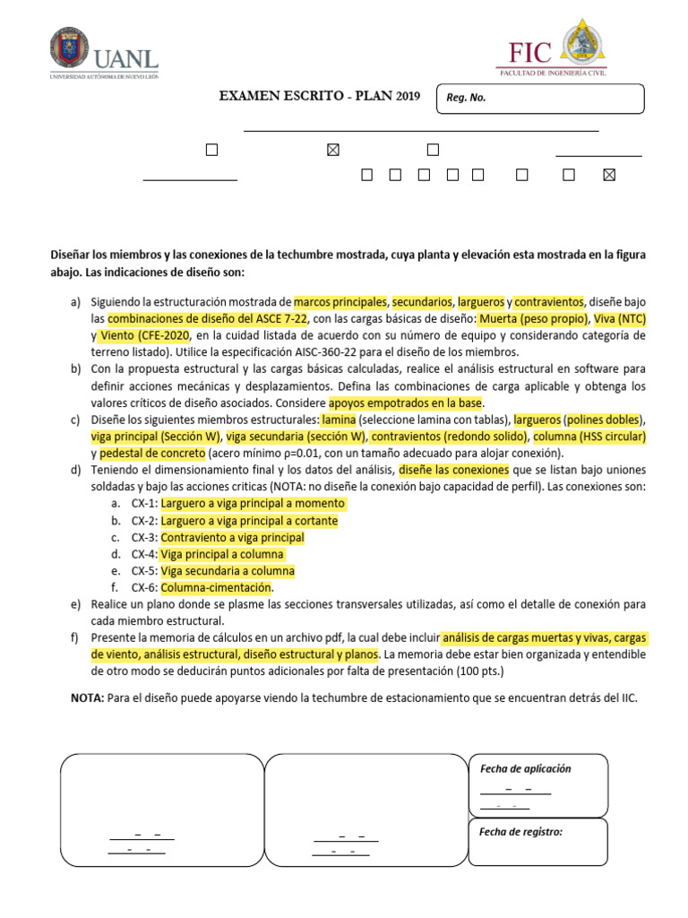 PIA Final 2019 Conexiones | PDF | Ingeniería mecánica | Ingeniería ...