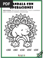 Capibara Matematico Para Quinto Grado | PDF