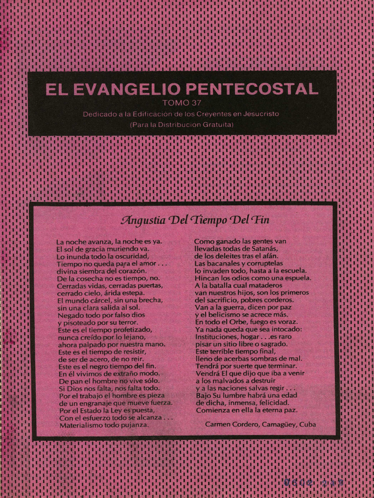 FJ) El '71empo FJ) El 'Fin: Angustia | PDF | antecristo | Contenido bíblico