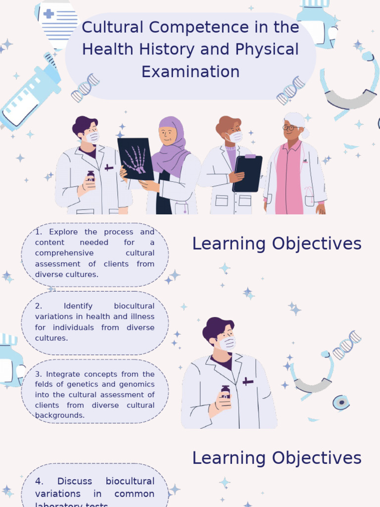 Cultural Competence in Health Assessments | PDF | Pain
