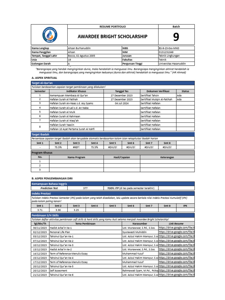 Ahsan Burhanuddin | PDF