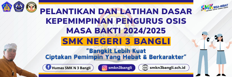 Spanduk Pelatihan OSIS 2023 Dan Workshop Kurikulum | PDF