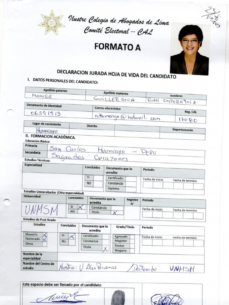 Monge Guillergua Ruth Emperatriz | PDF