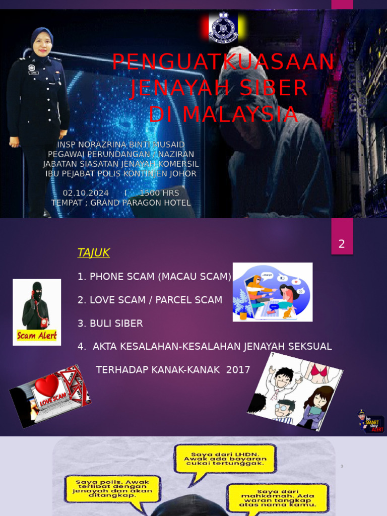 05 Sesi PDRM - Slide Ceramah JSJK SKMM | PDF