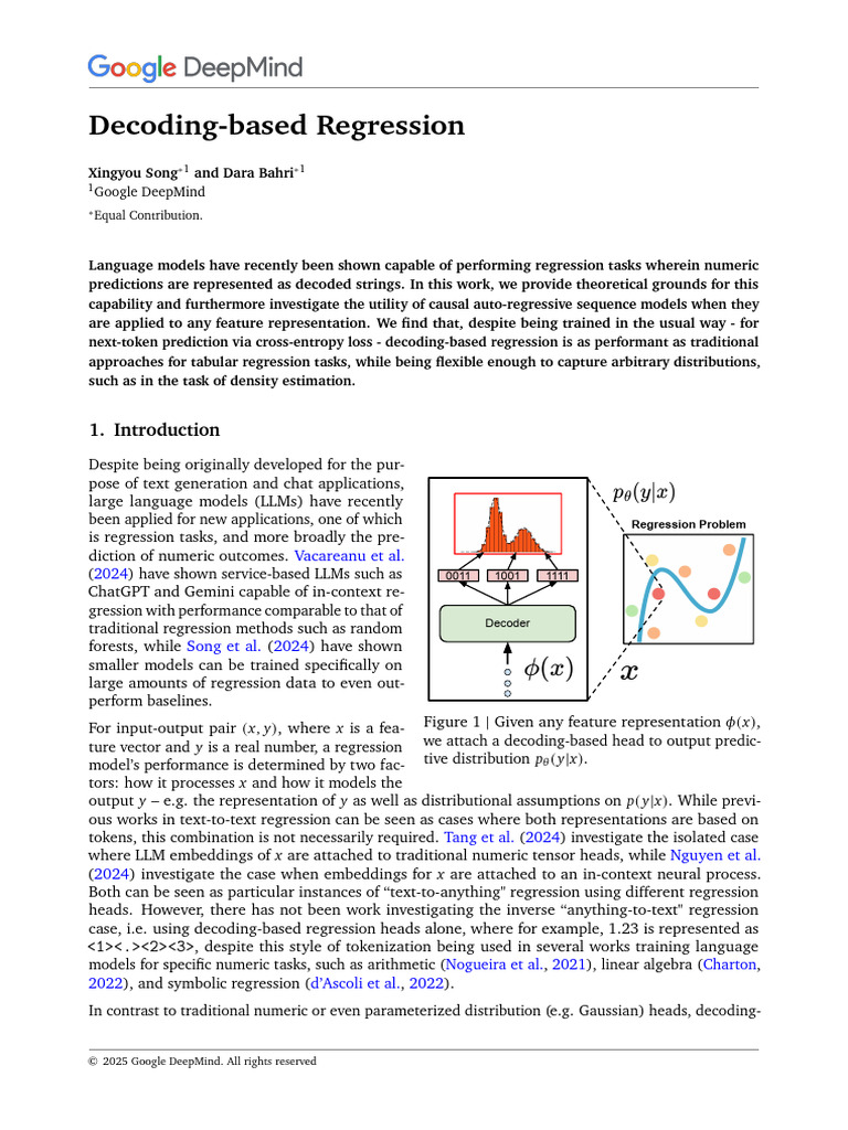2501.19383v1 | PDF | Mean Squared Error | Regression Analysis