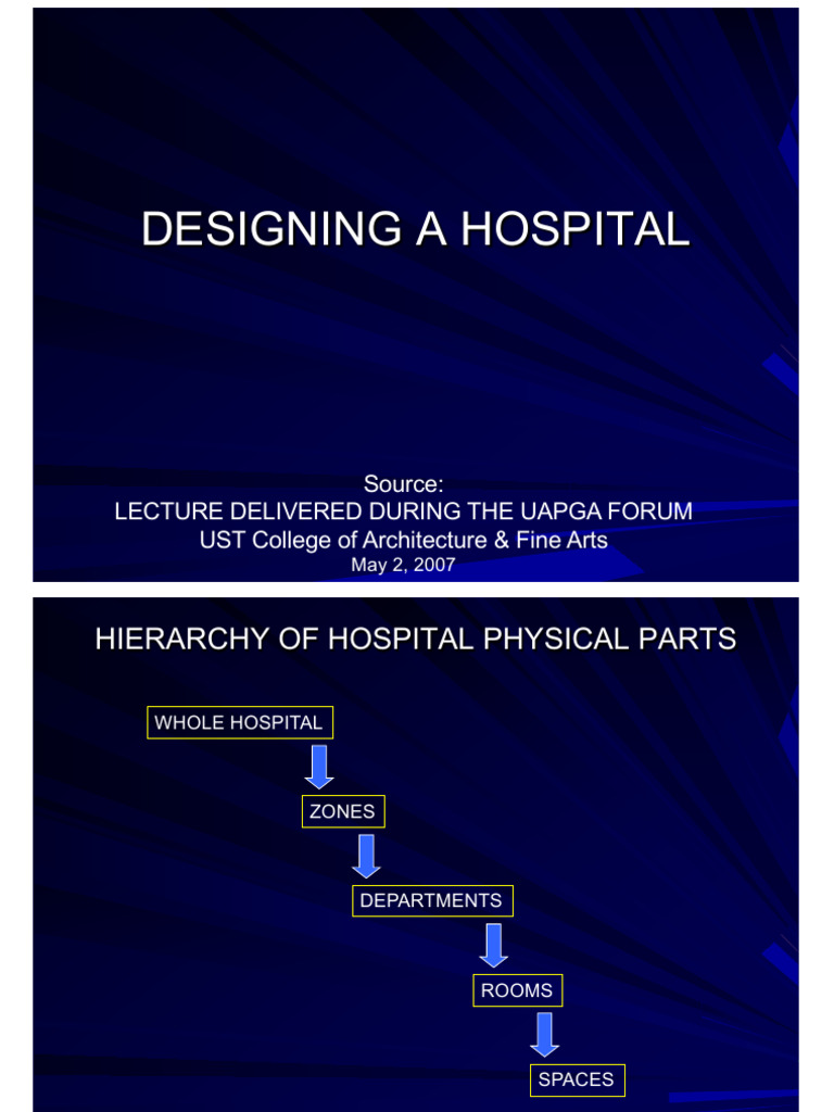 Hospital Design: Zoning and Layout Guide | PDF | Hospital | Ct Scan
