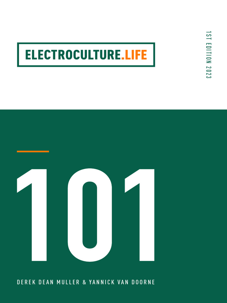 Derek Dean Muller & Yannick Van Doorne - Electroculture 101 - ENG | PDF | Magnet | Soil