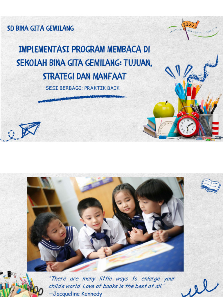 Praktik Baik Program Membaca SBGG Ver 1 | PDF