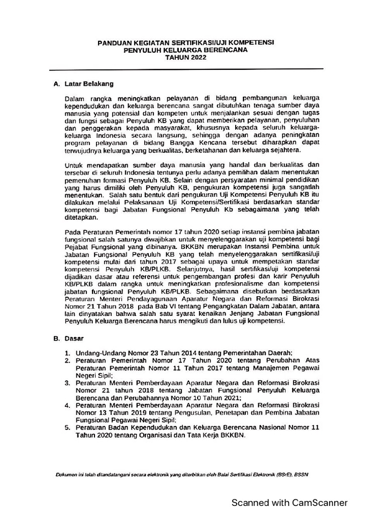 Panduan Kegiatan Ukom | PDF