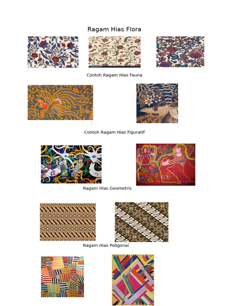 Ragam Hias Flora | PDF