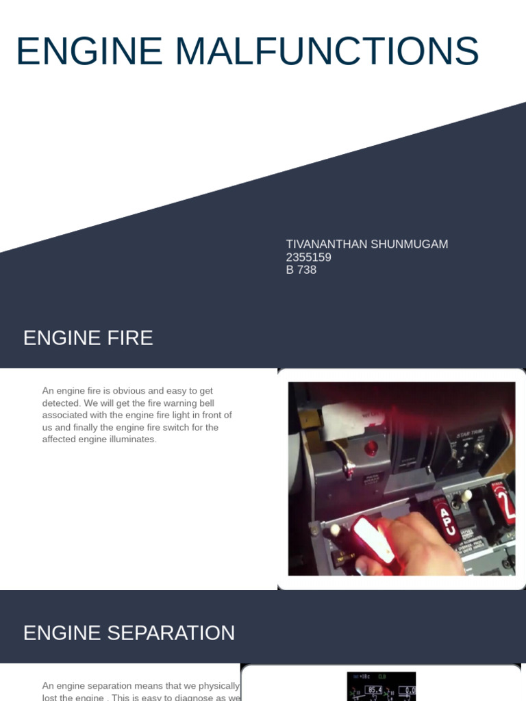 Engine Malfunction | PDF