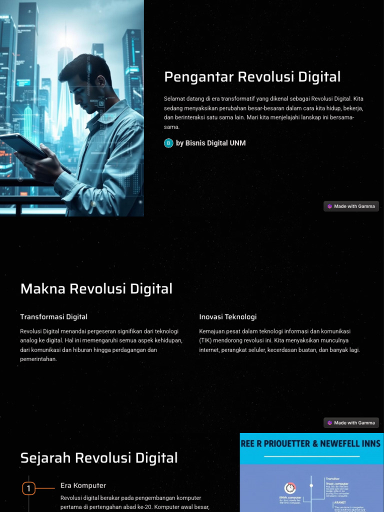 Memahami Revolusi Digital 2023 | PDF