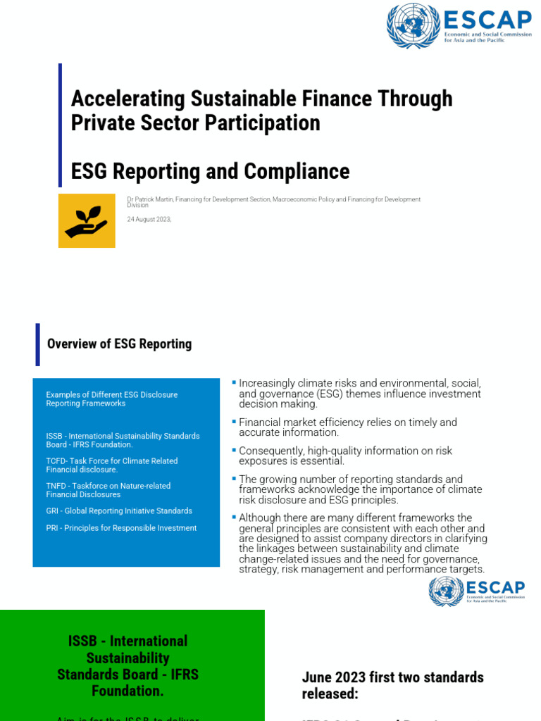 Session_14-Patrick_ESG | PDF | Risk | Climate Change Mitigation