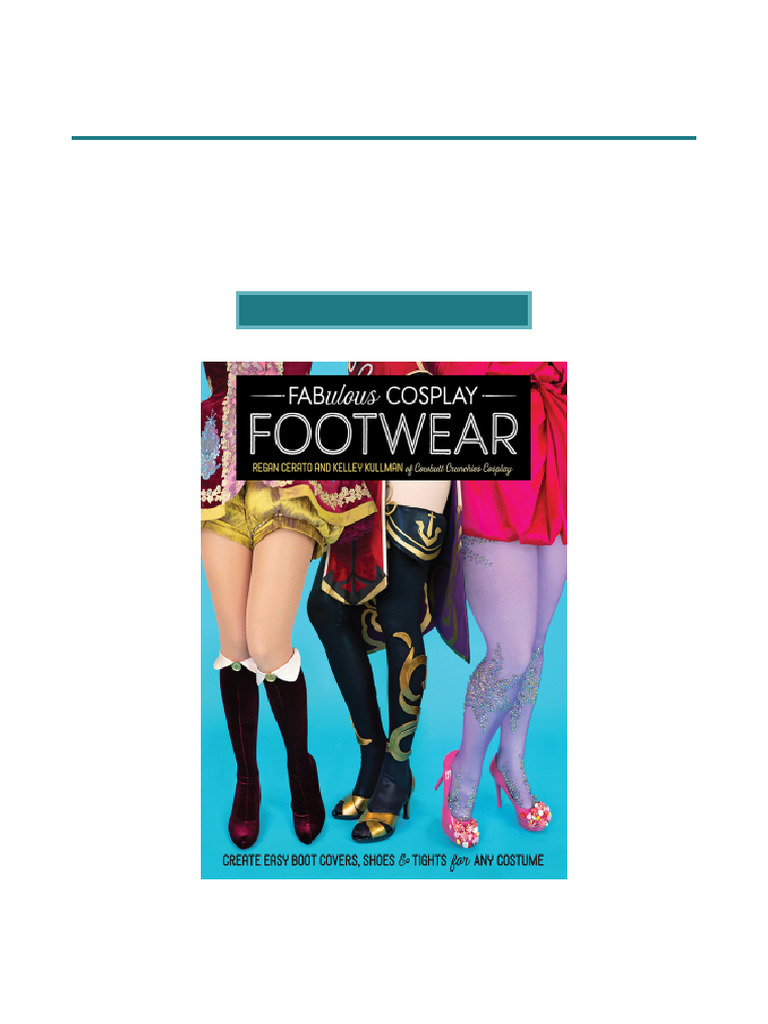 Fabulous Cosplay Boot Cover Patterns | PDF