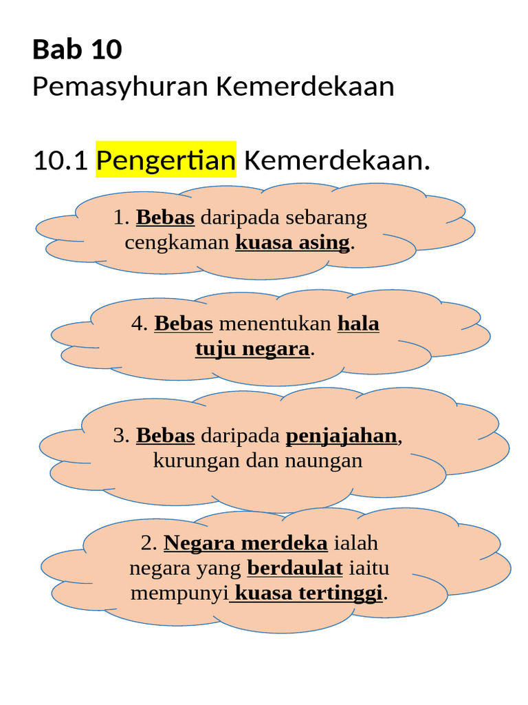 10.1 Maksud Merdeka | PDF