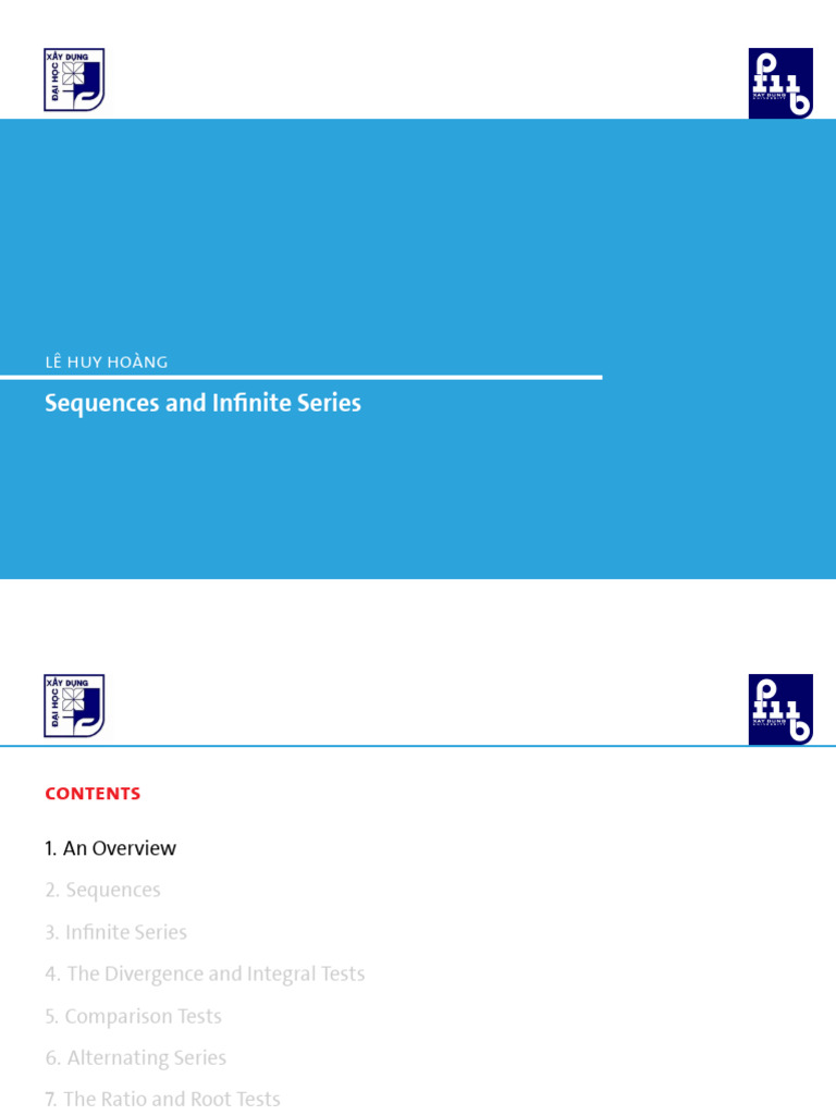 Chapter10 | PDF | Series (Mathematics) | Sequence