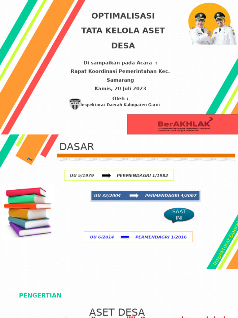 Pengelolaan Aset Desa yang Efektif | PDF
