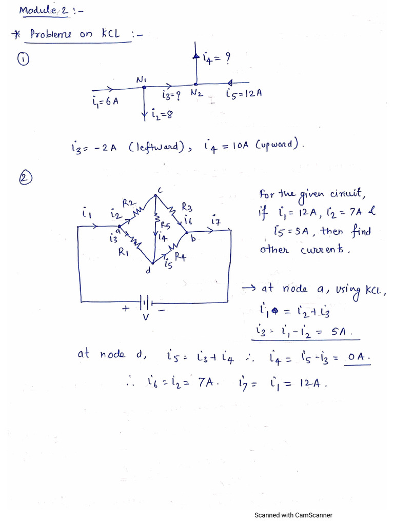 Basic Electrical Prob1 | PDF